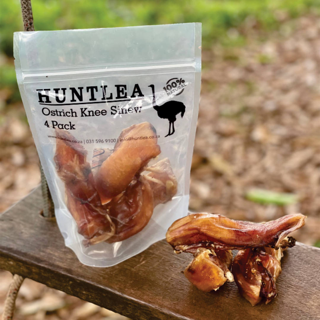 Huntlea Dog Natural Ostrich Knee Sinew – HUNTLEA