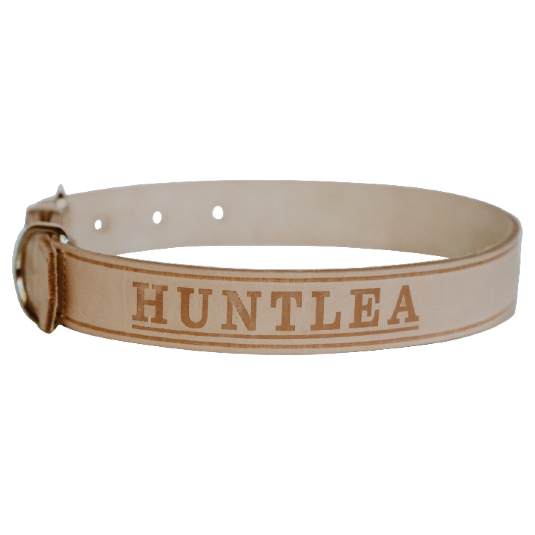 Impala Plain Dog Leather Collar – HUNTLEA